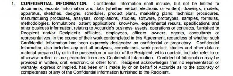 Protect confidential information disclosed by email - EveryNDA